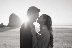 Cannon Beach Engagement at Haystack Rock | Jason & Leah | sokolco.com