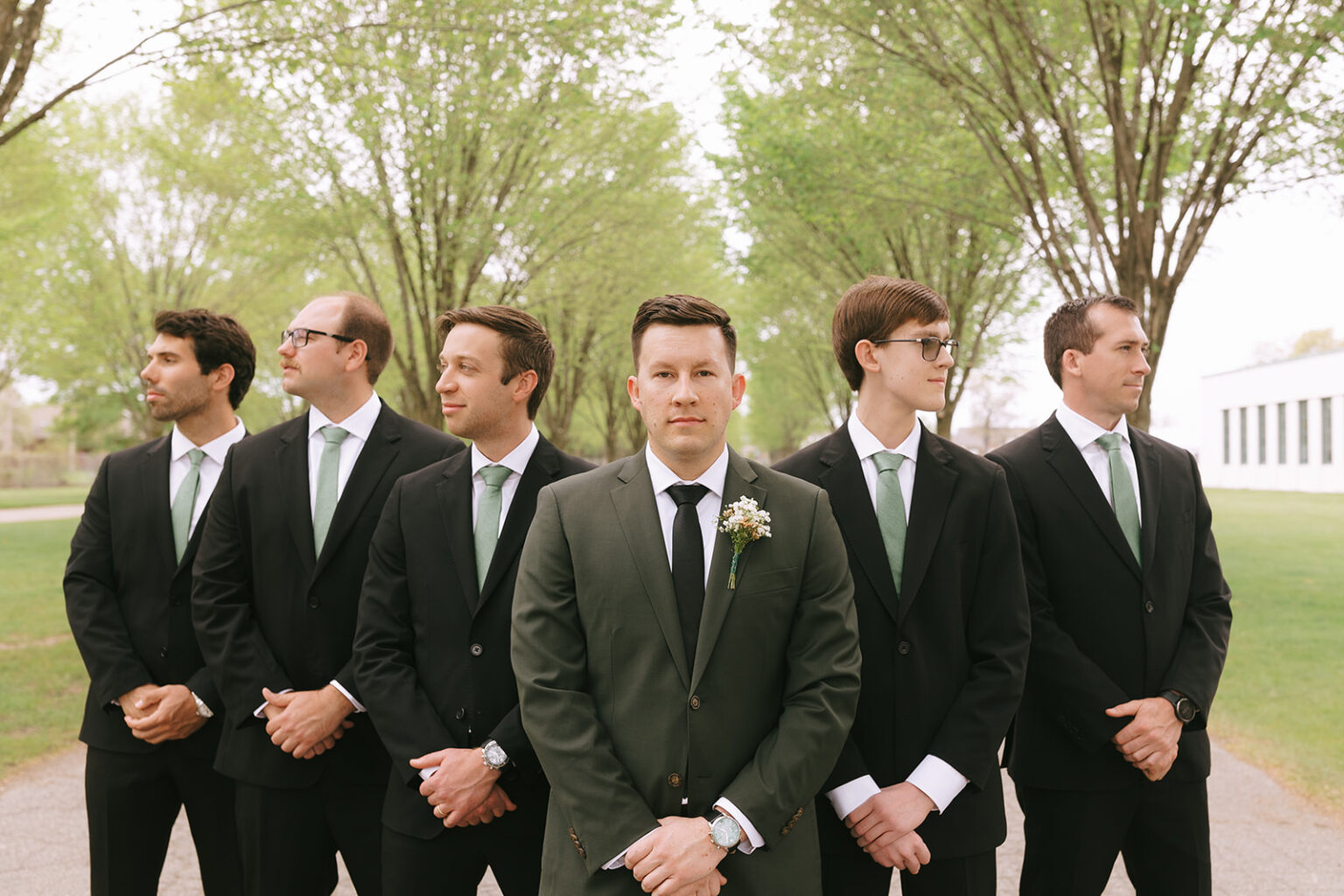 Timeless & Elegant Detroit Wedding at Packard Proving Grounds | Emily ...